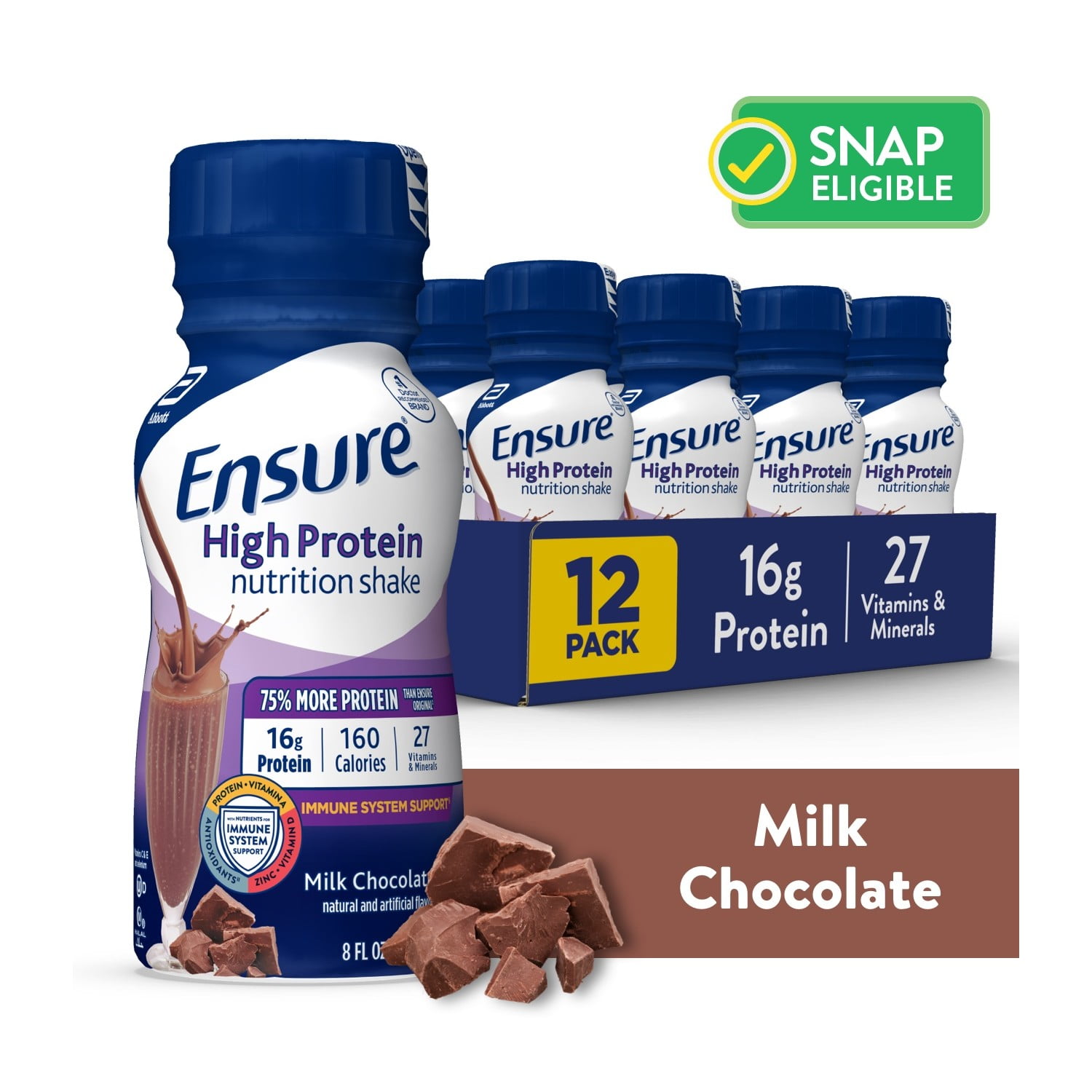 Ensure High Protein Nutrition Shake, Milk Chocolate, Philippines | Ubuy
