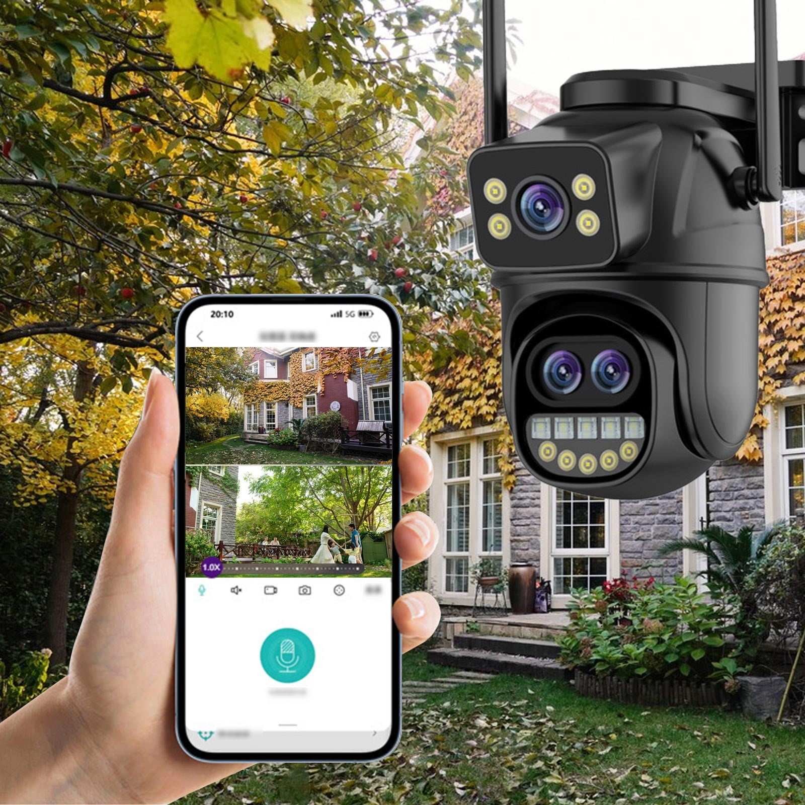 Ensure Home Security And Monitor Remotely With Three-Eyed WiFi Remote ...