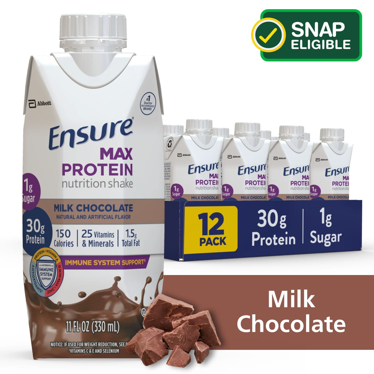 Ensure Max Protein Nutrition Shake, Milk Chocolate, Nepal | Ubuy