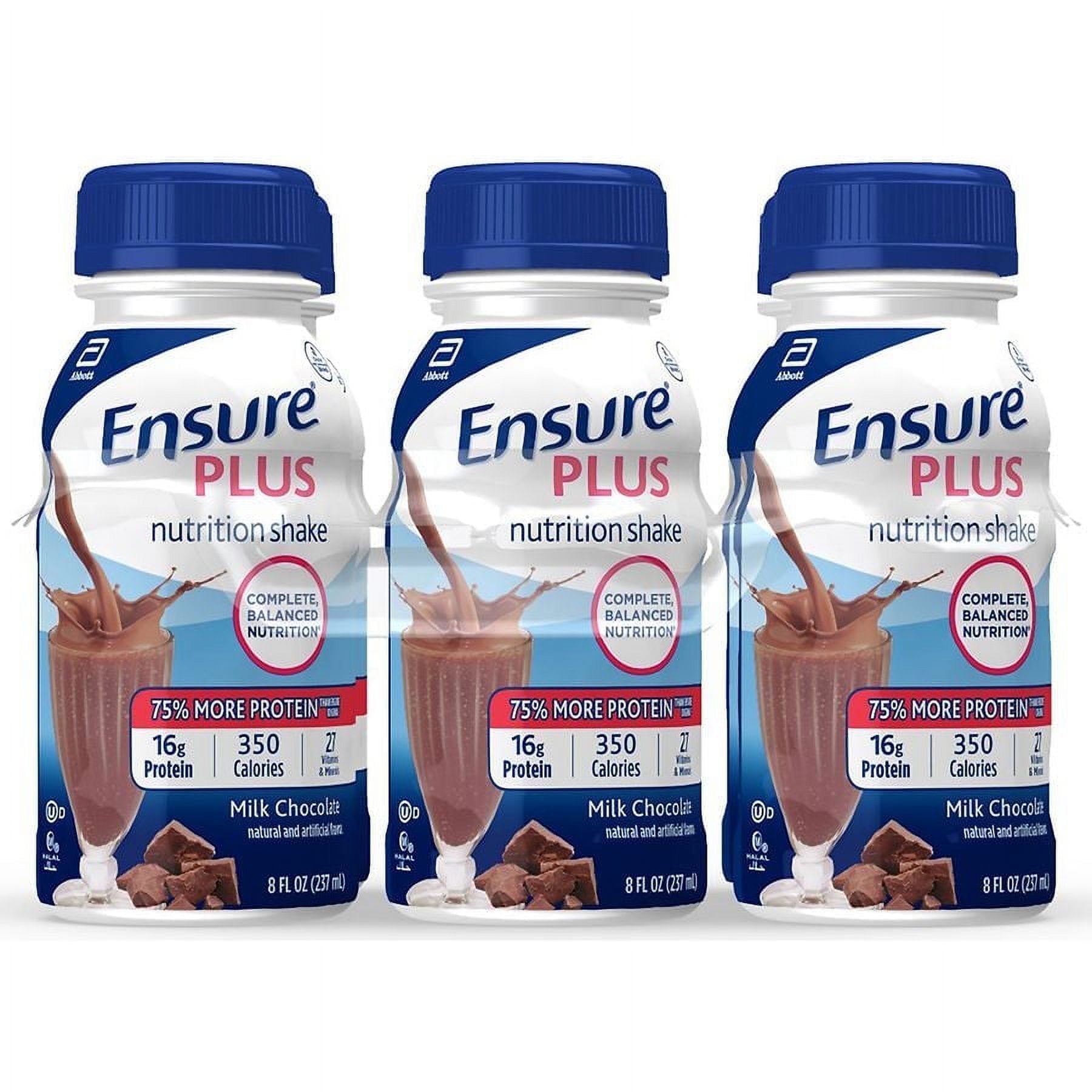 Ensure Nutrition Shake, Ready-to-Drink Milk Chocolate8.0fl oz x 6 Each ...