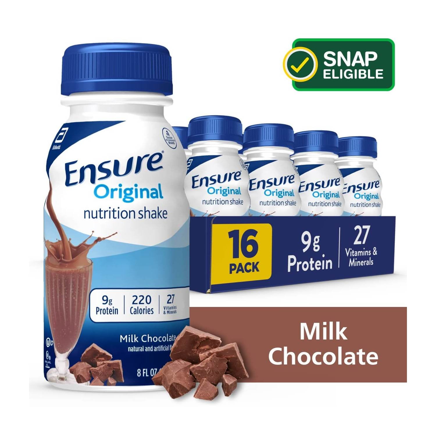 16 Pack of Ensure Original Milk Chocolate Nutrition Shakes in Nepal at ...