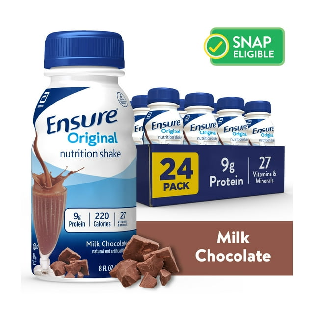 Ensure Original Complete High Protein Supplement Nutrition Shake Milk