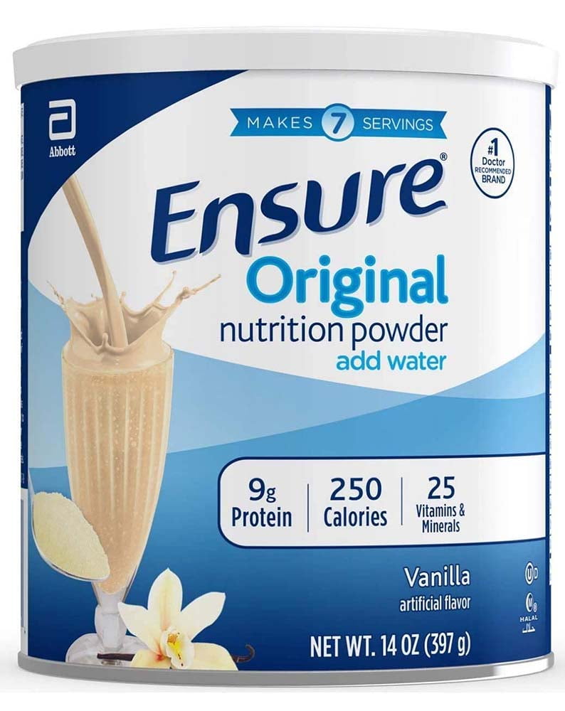 Ensure Original Nutrition Powder Vanilla - 14 oz - Walmart.com