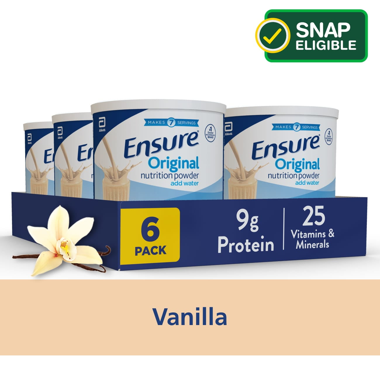 Ensure Original Nutrition Shake Powder with 9 grams of protein, Meal ...