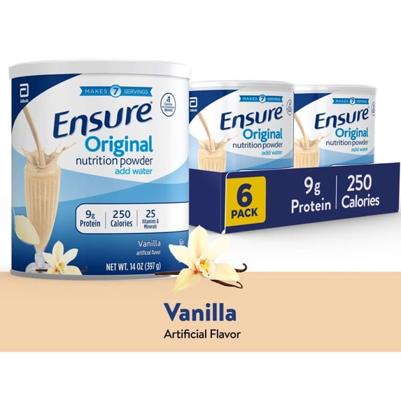 Ensure Original Vanilla Protein Nutritional Shake Powder | 1 Can ...