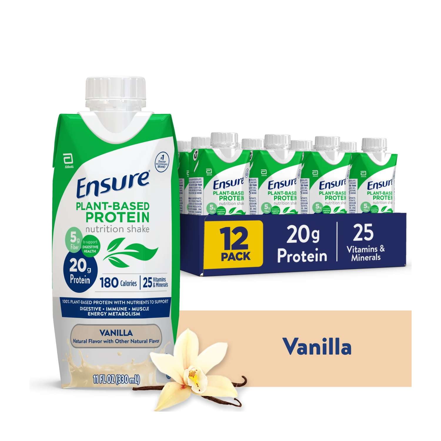 Ensure Plant Based Protein Vanilla
