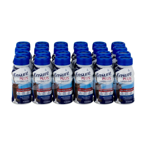 Ensure Plus Nutrition Shake, 24 Count, With 16 Grams of High-Quality ...
