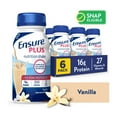 Ensure Plus Meal Replacement Nutrition Shake, Vanilla, Ready to Drink ...