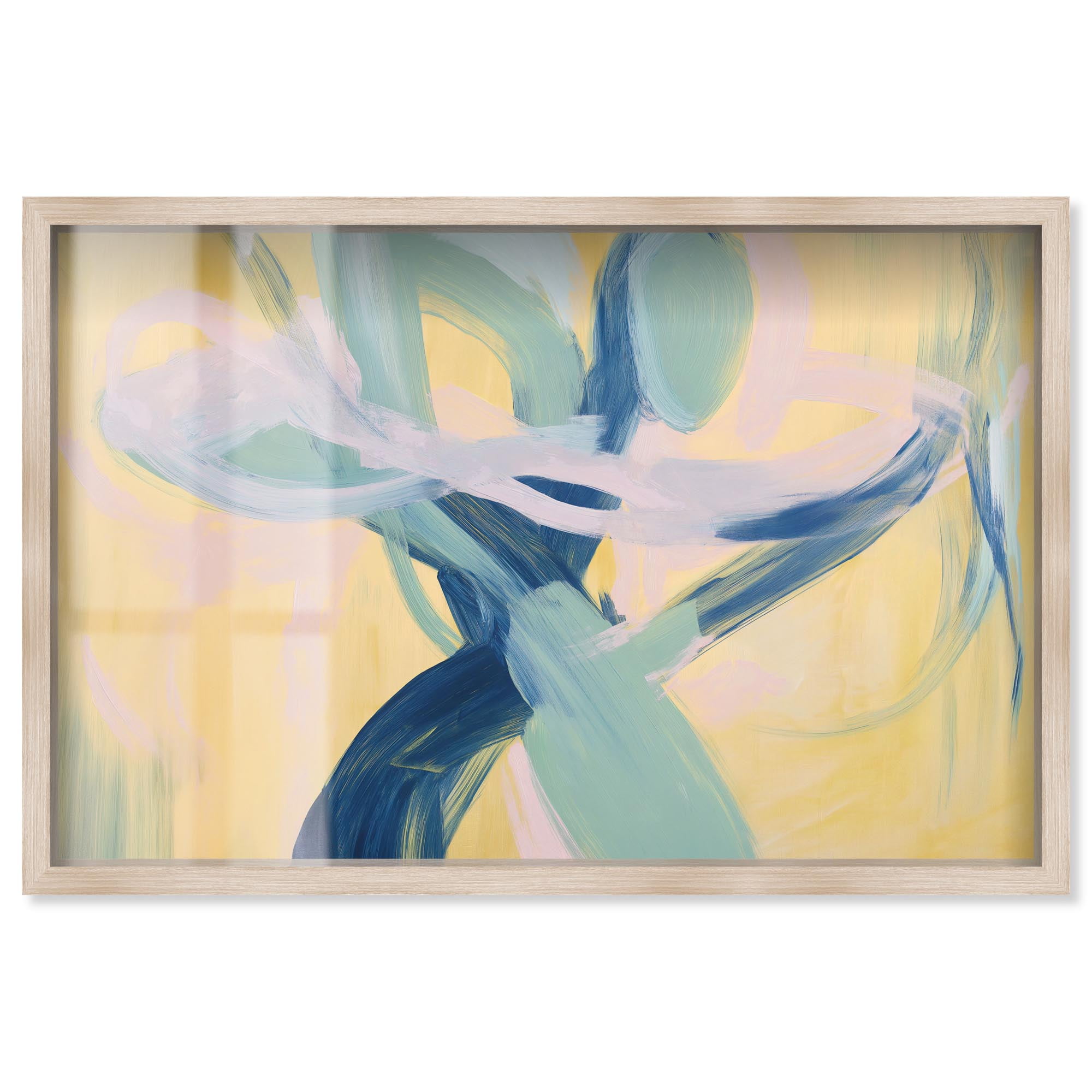 Entangled Embrace II Shadowbox Print Maximalist Wall Decor by Art ...