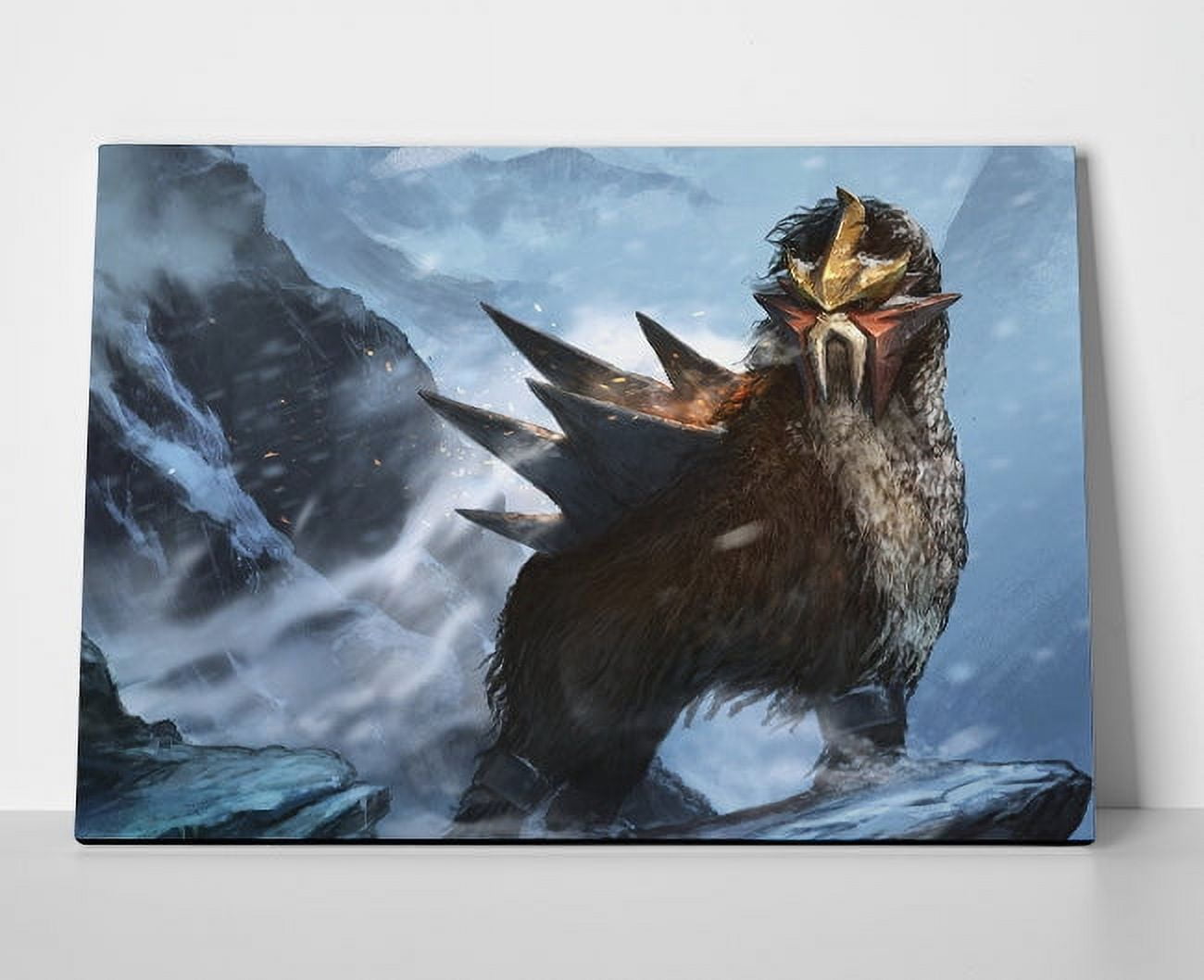 Entei Pokemon Poster or Wrapped Canvas - Walmart.com