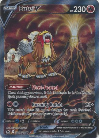 Entei V - GG36/GG70 - Ultra Rare - Pokemon - Walmart.com