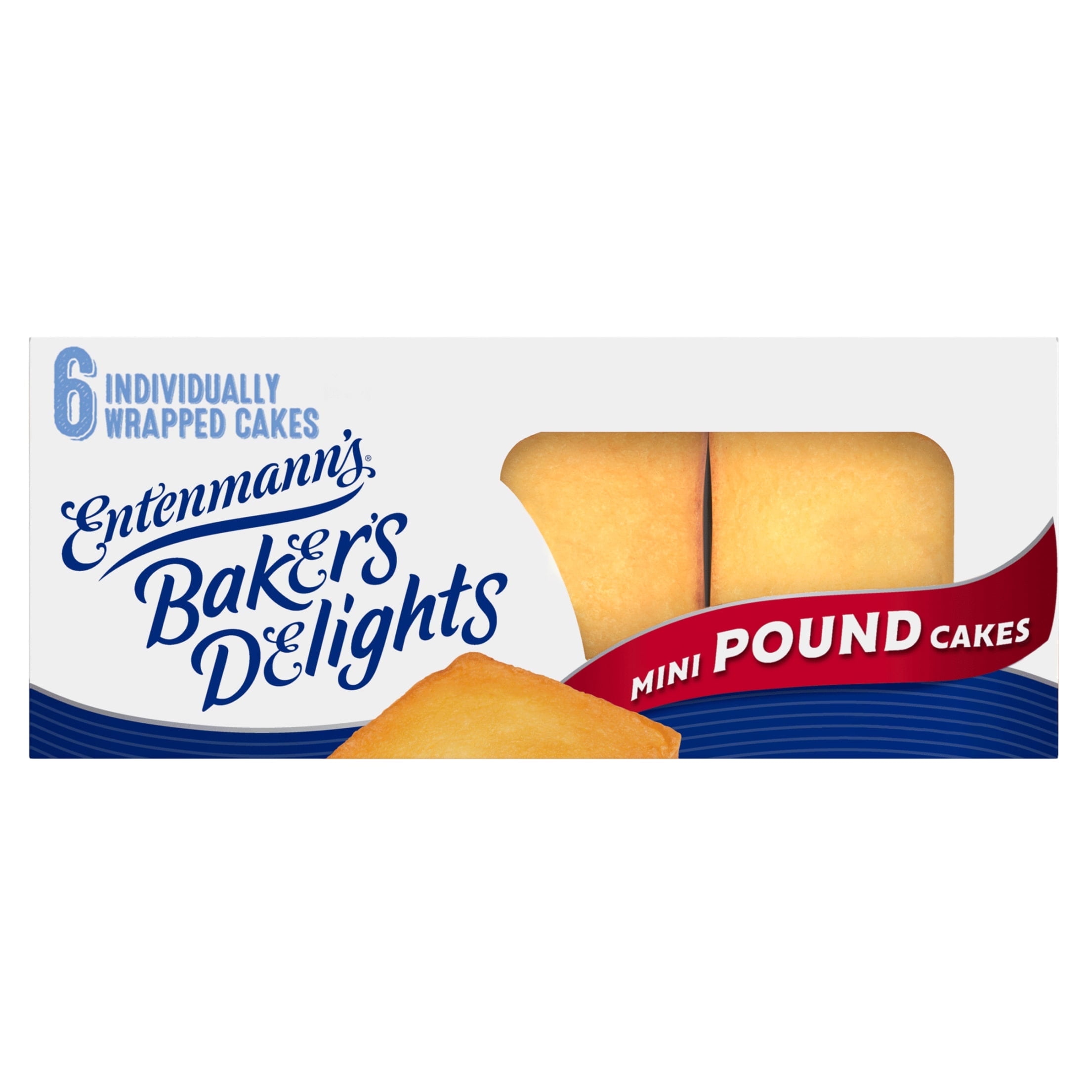 Entenmann's Baker's Delights Butter Mini Pound Cakes - Walmart.com