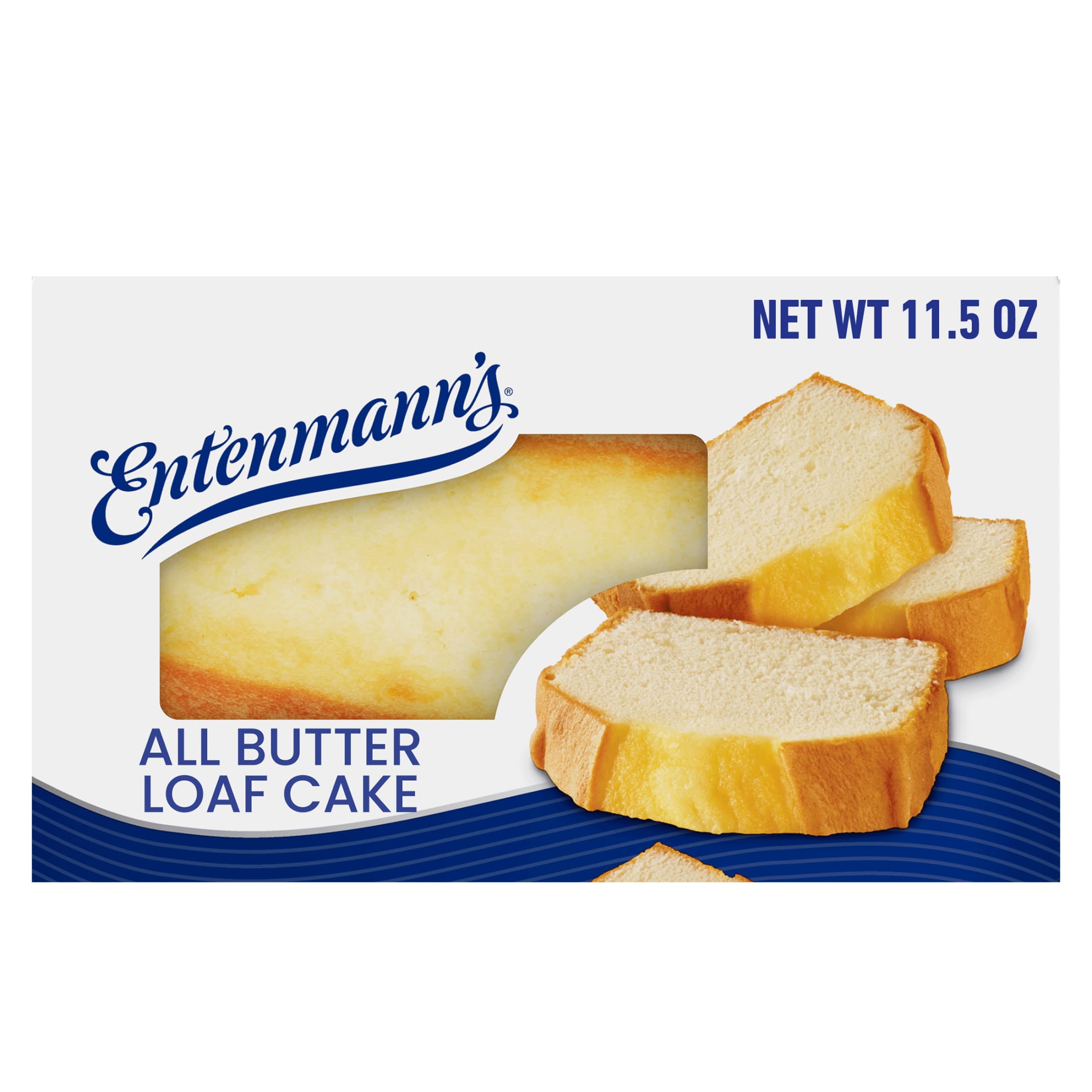 Entenmann's Bakery Butter Loaf Cake, Single Pack, 11.5 oz, Perfect with ...
