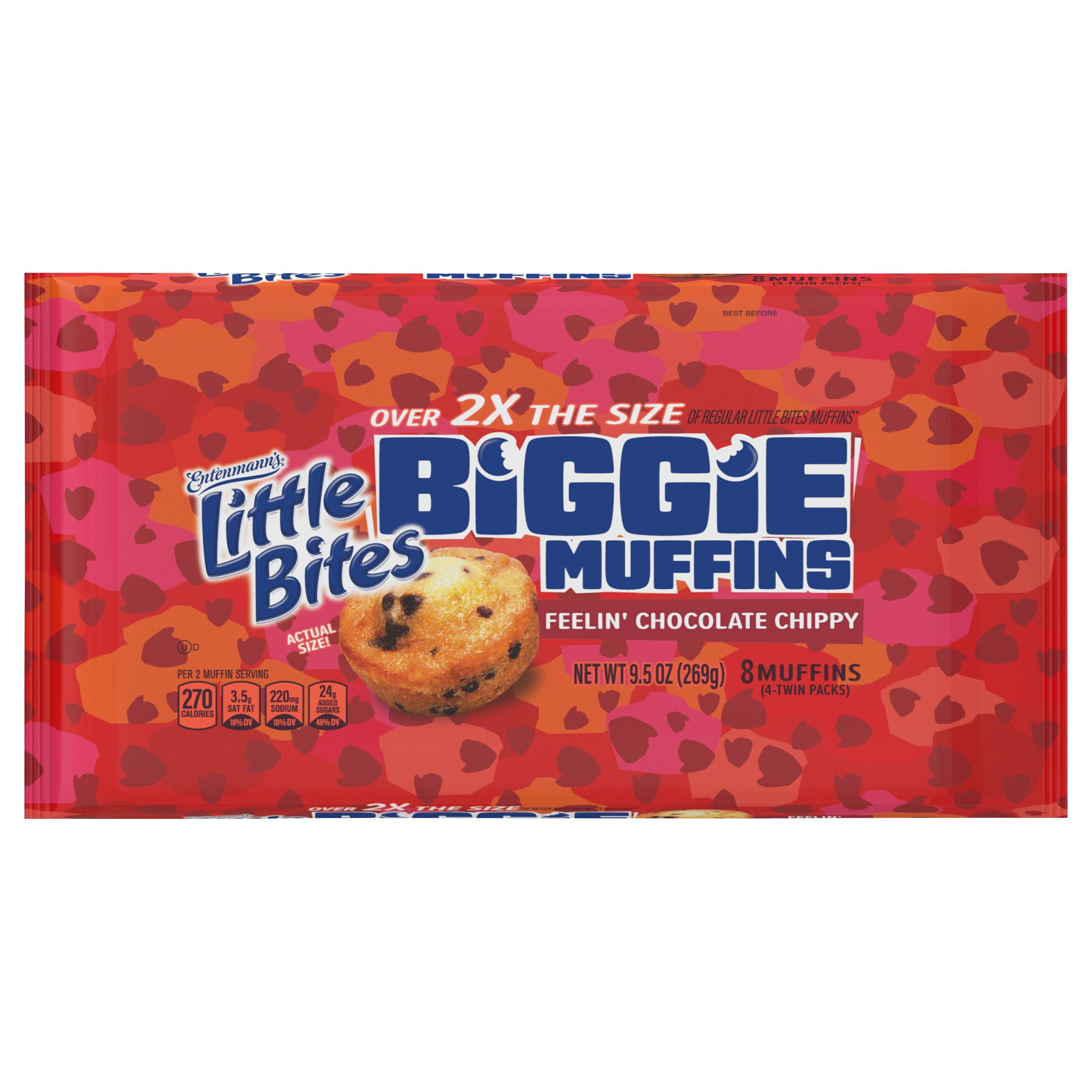 Entenmann's Little Bites Biggie Muffins Twin Packs - Feelin' Chocolate ...