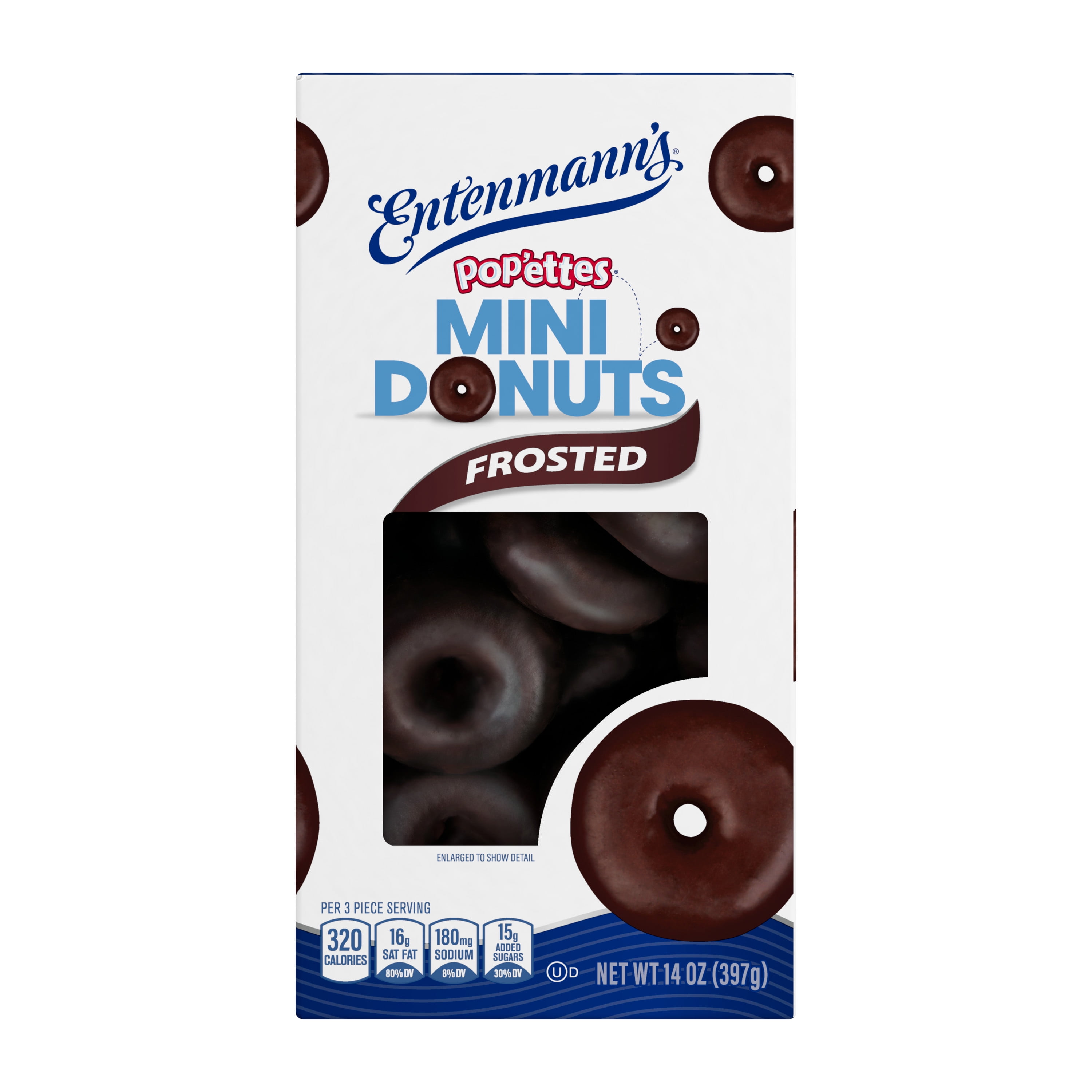 Entenmann’s Pop’ettes Frosted Mini Donuts, 14 oz - Walmart.com
