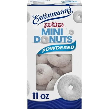 Entenmann's Mini Soft'ees Plain Donuts, Packaged Food, 12 Count, 17 oz ...