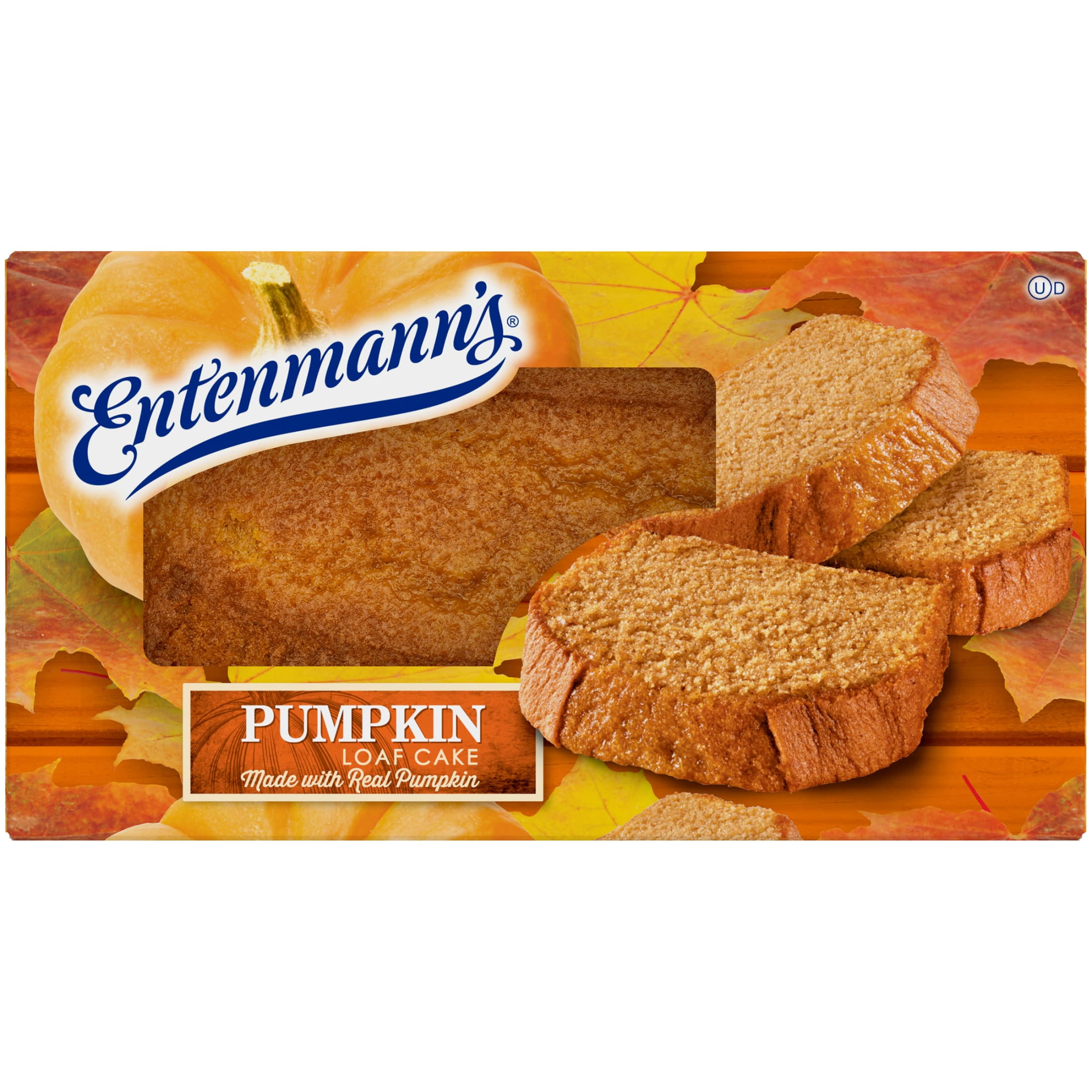 Entenmann's Pumpkin Loaf Cake, 13 oz, Loaf Cake, Box - Walmart.com