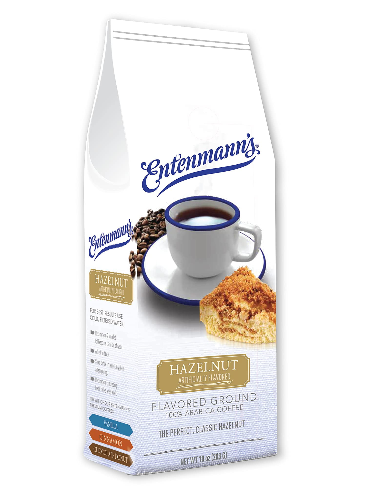 Entenmanns Coffee Grnd Hzlnut 10Oz - Walmart.com