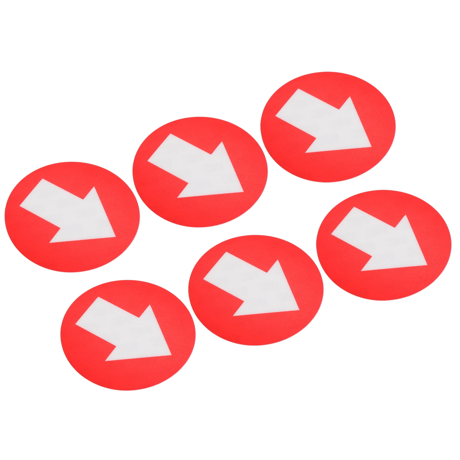 Enter Sign with Arrow 3.5 Inch Round Red Entry Symbol with White Arrow ...