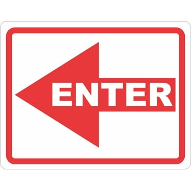 Private Drive No Turn Around Sign - Walmart.com