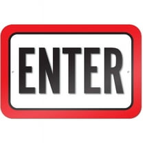 Do Not Enter Wrong Way Sign - Walmart.com
