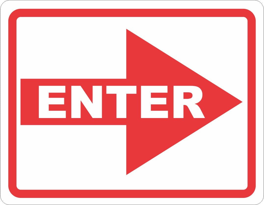 Enter Sign - Walmart.com
