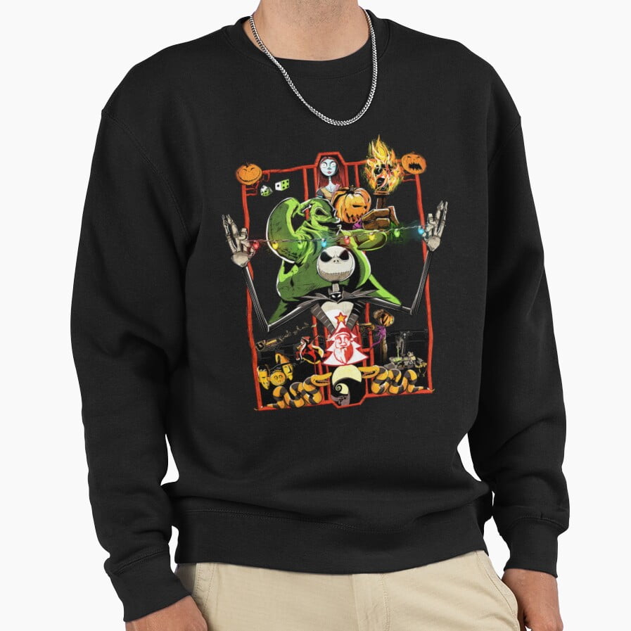 Enter The Christmas Night Halloween Gift Retro Vintage Funny Graphic ...