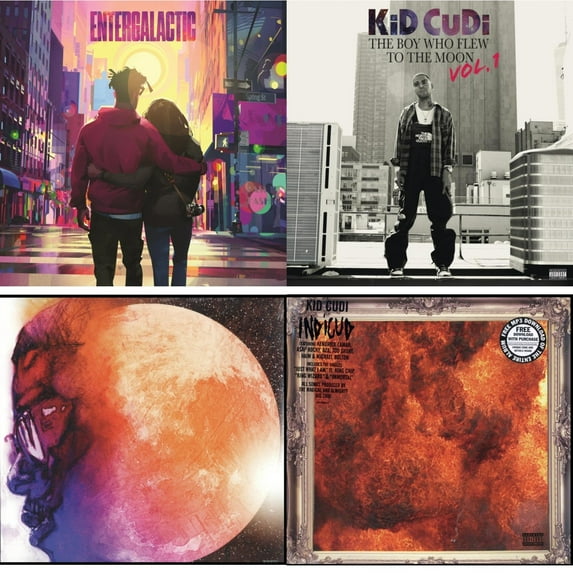 Entergalactic (X) & Boy Who Flew To & Man On Moon: End Of Day & Indicud ...