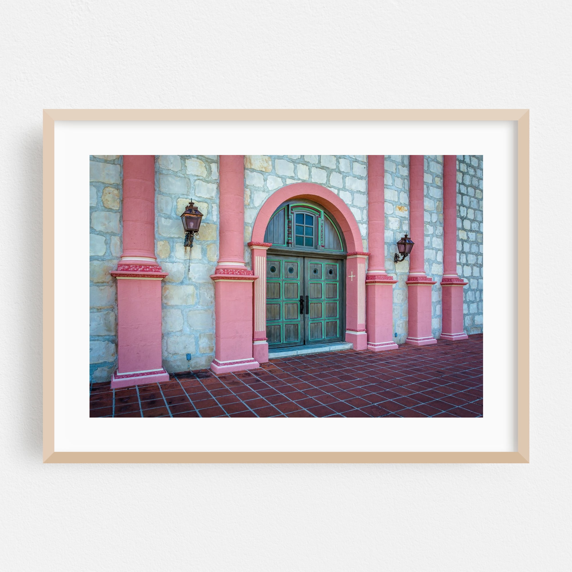 Entering Old Mission - Santa Barbara California Photography ...