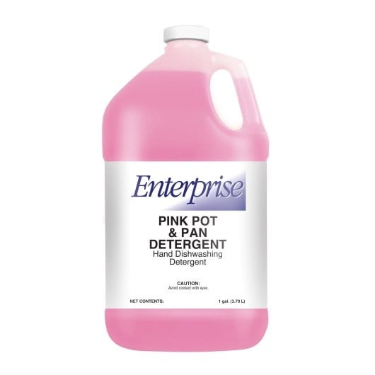 Enterprise Detergent Liquid Pink Pot & Pan, 1 Gallon, 4 Per Case ...