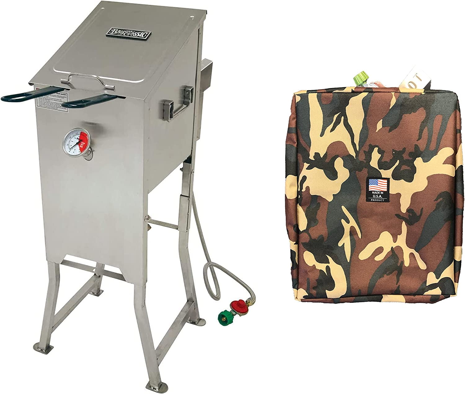 Enterprises 700-701 Deep Fryer Camouflage CAMO Bikini Cover for Bayou ...