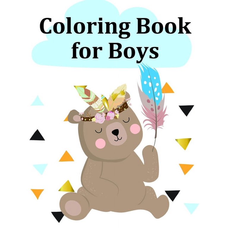 coloring pages toddler boys