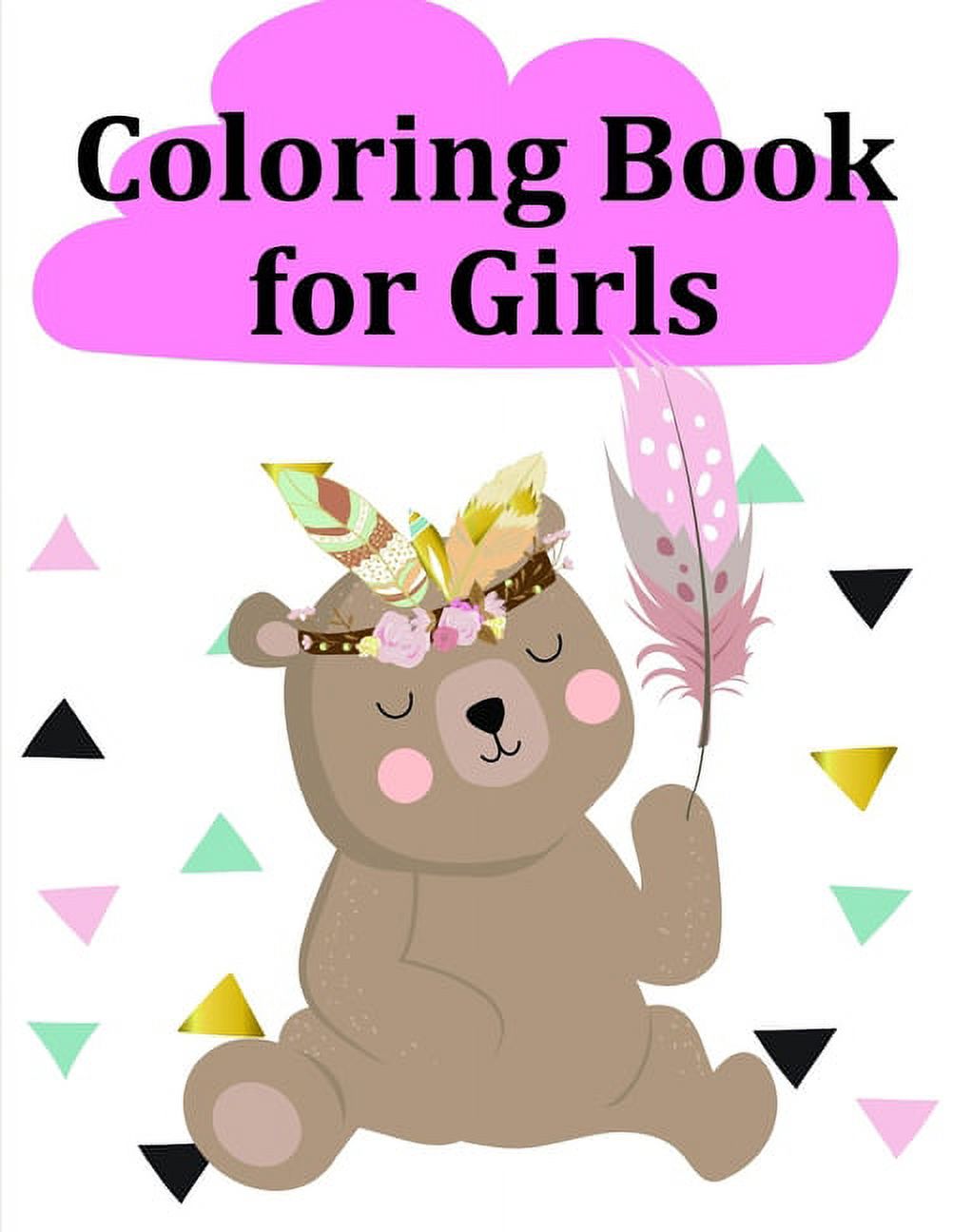 Entertain Kids: Coloring Book for Girls: Super Cute Kawaii Coloring ...