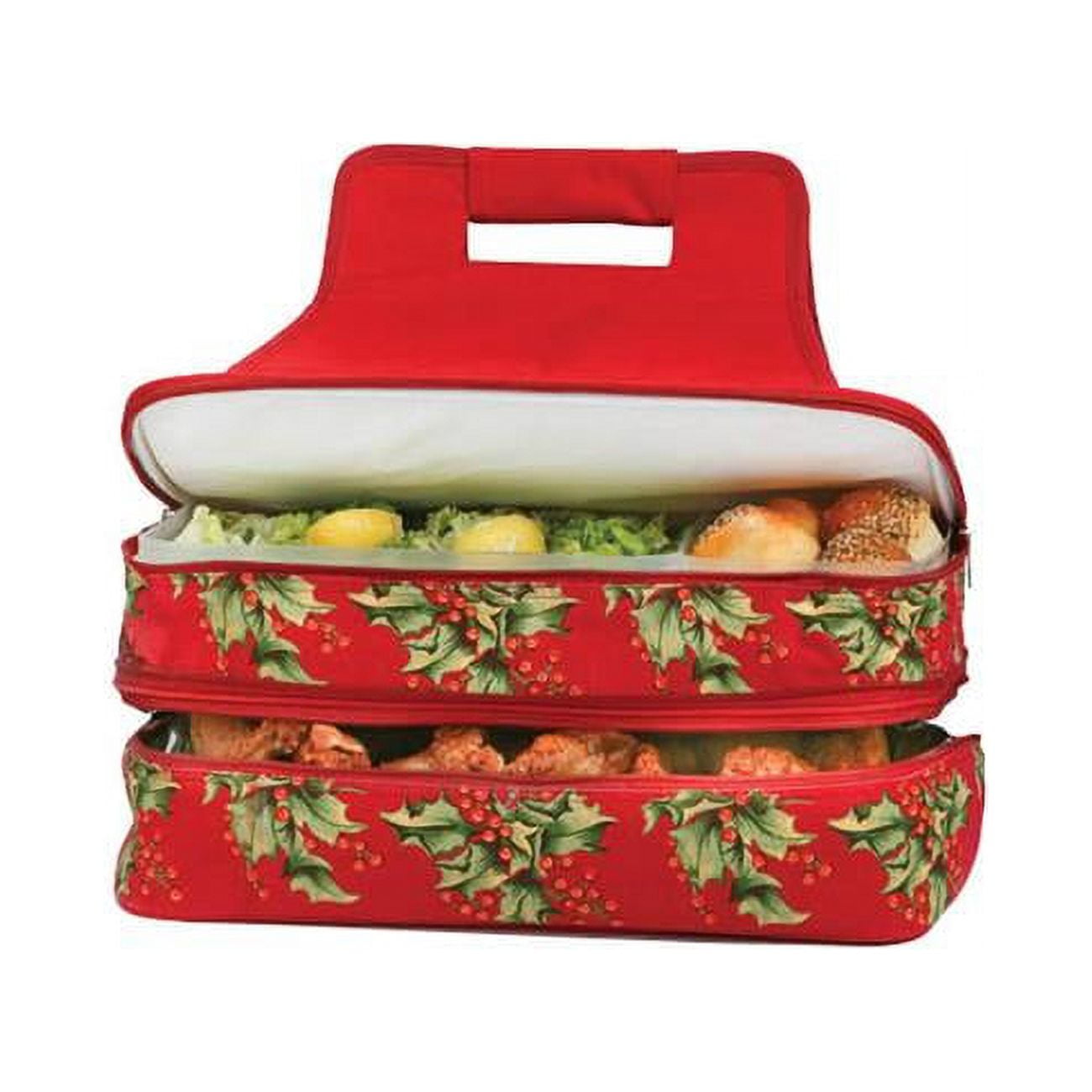Entertainer Hot & Cold Food Carrier - Holly - Walmart.com