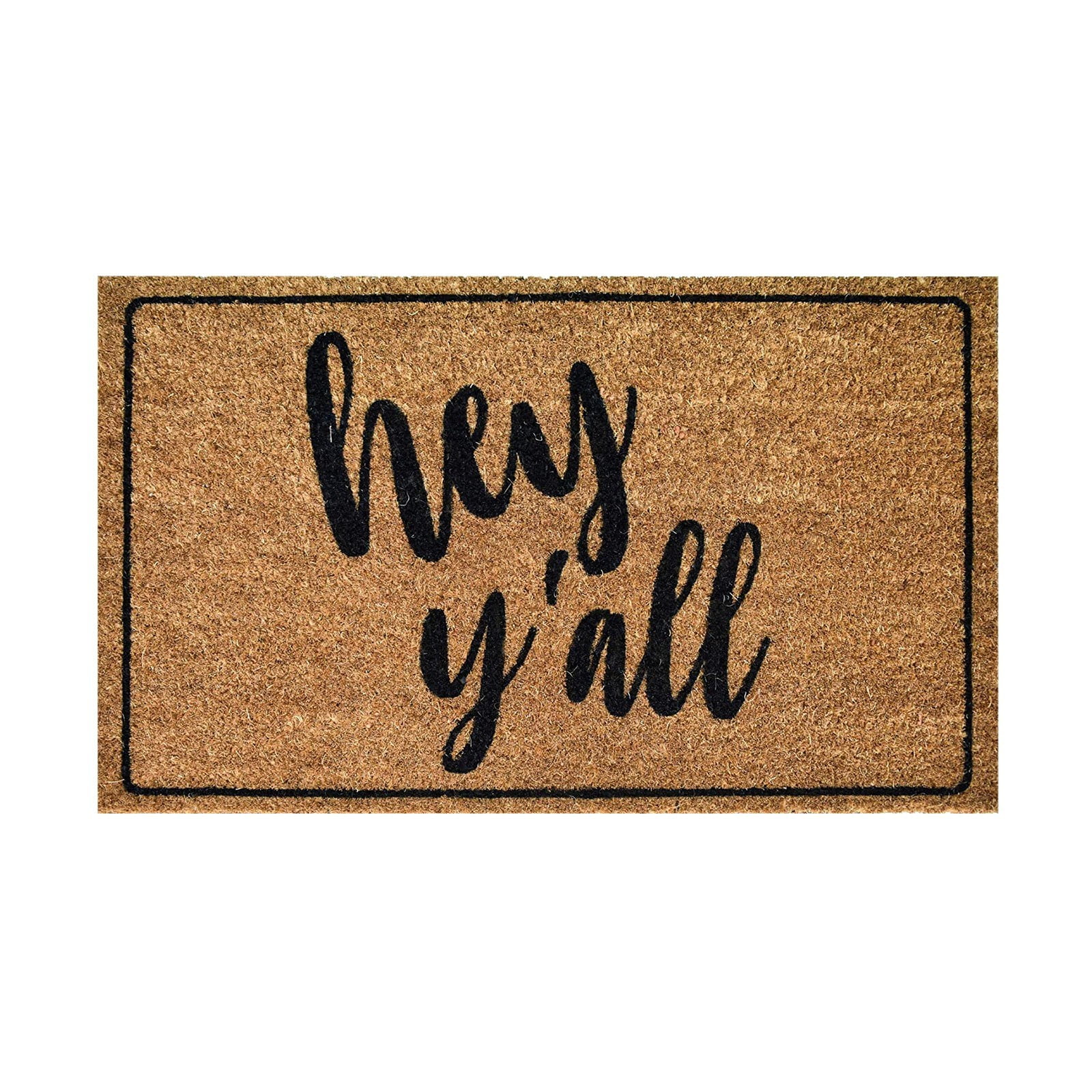Entertaining Front Door Mat Summer Door Mats Coco Coir Floor Mat Fun ...