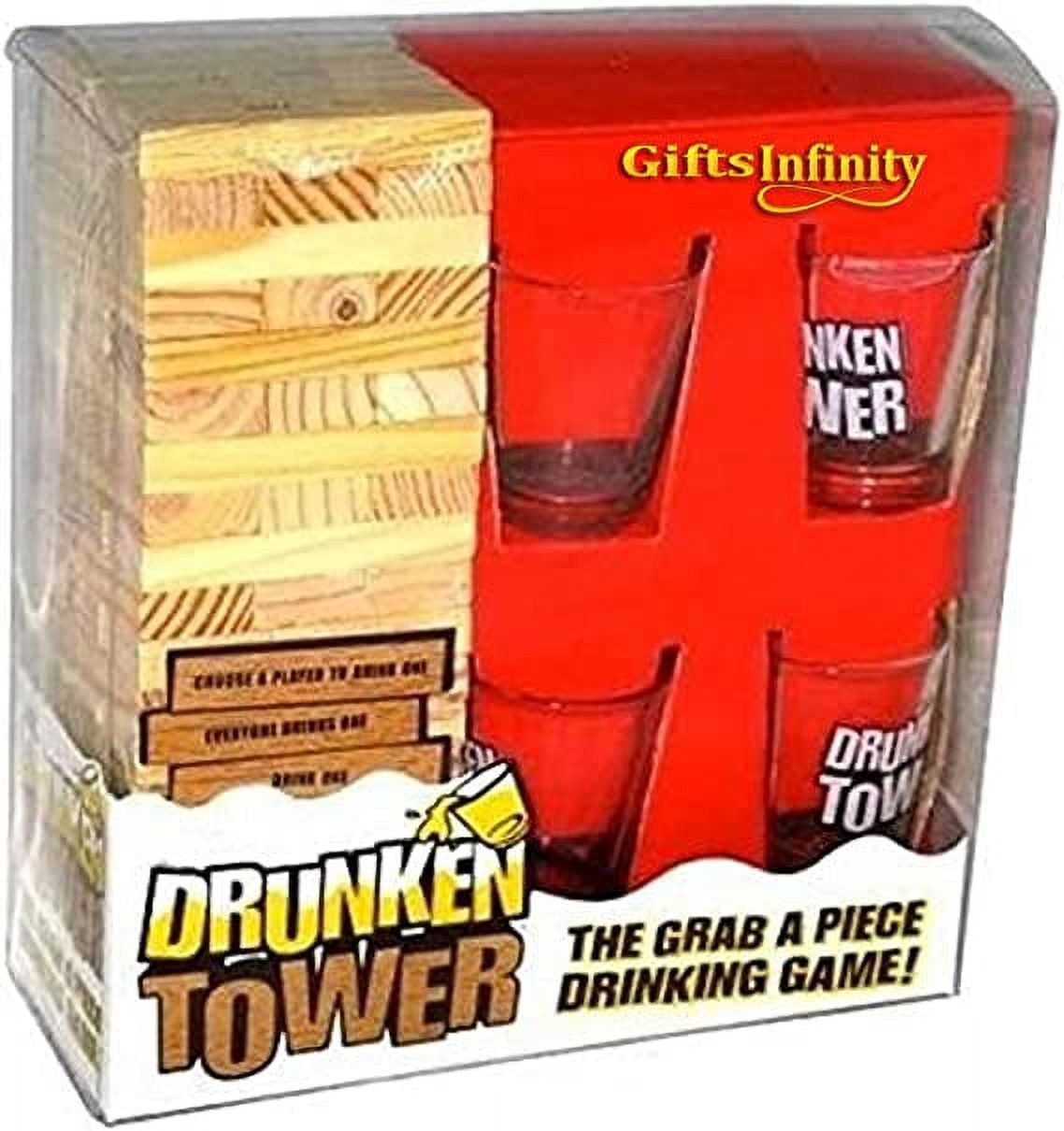 Entertaining Adult Fun Beer Night Party Drinking Block Game - Walmart.com