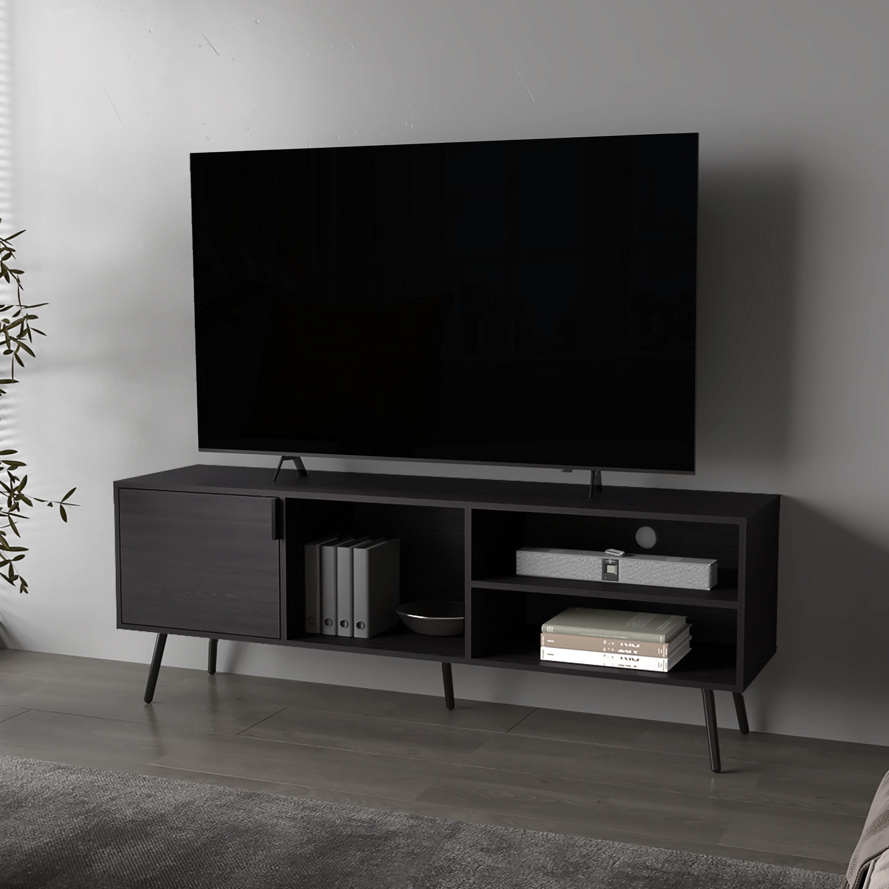 Entertainment Center | Support Large TVs in Living Room Setup ...