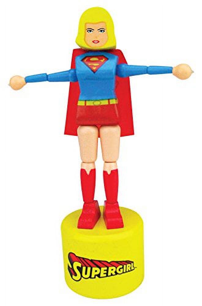 Entertainment Earth Supergirl Wooden Push Puppet - Walmart.com