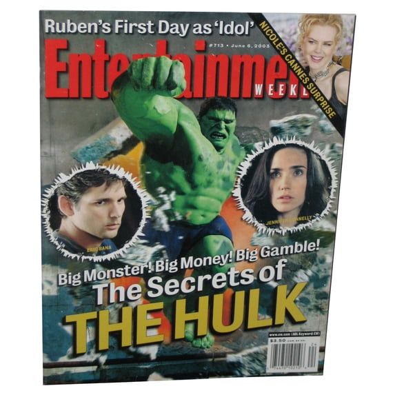 Entertainment Weekly June 6 2003 Magazine Book #713 - (The Hulk Cover ...