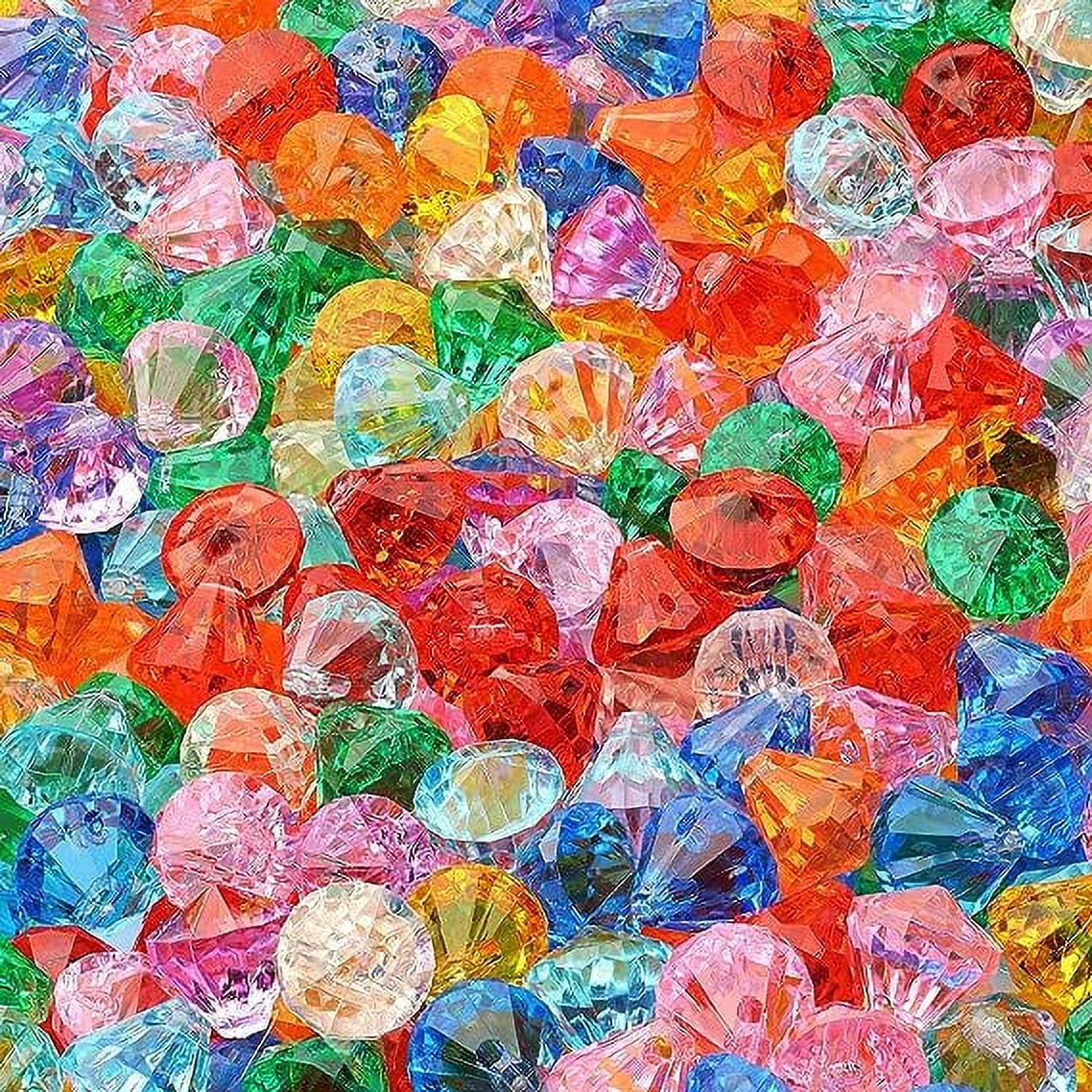 Entervending Acrylic Gems - Acrylic Small Diamonds Vase Filler - 300g ...