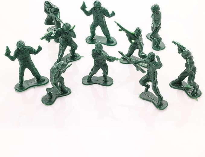 Entervending Army Men Action Figures - 2” Small Soldiers for Boys - 50 ...