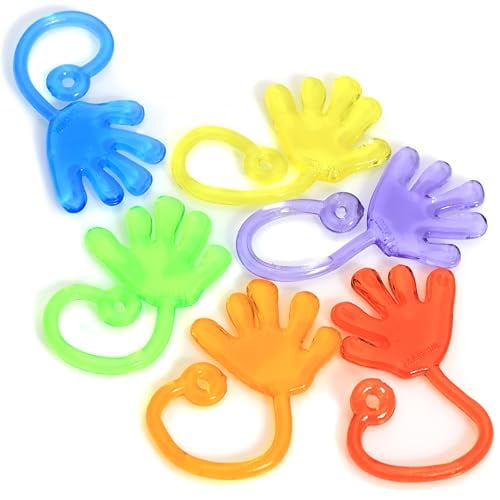 Entervending Sticky Hands for Kids - Bulk Party Favors - 100 Pcs Mini ...