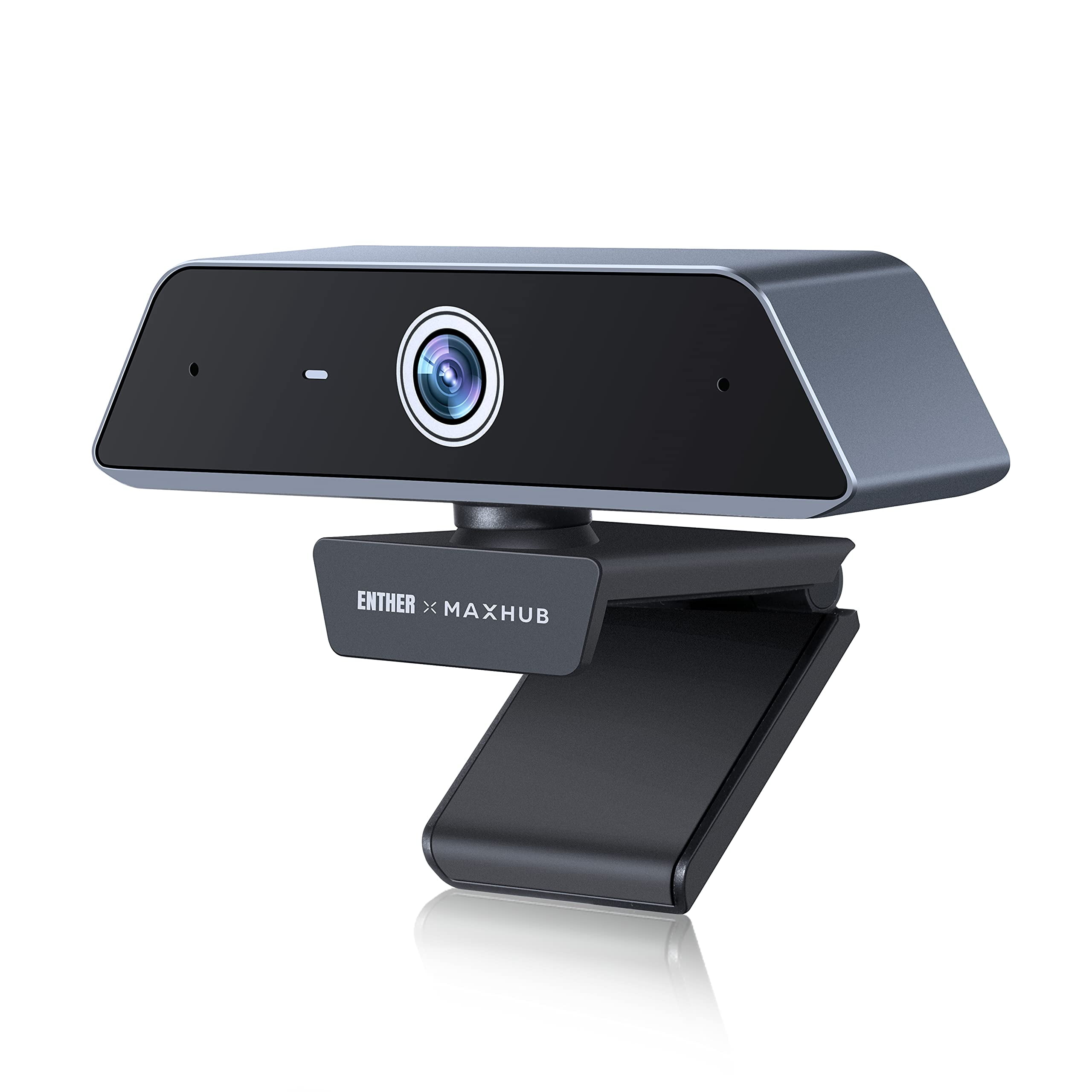 Enther & MAXHUB Webcam 4k, Webcam with Microphone for Computer with ...