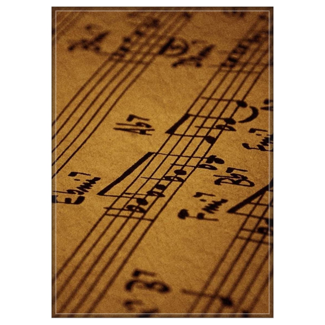 Enthoozies Vintage Sheet Music Notes 2.5" x 3.5" Refrigerator Magnet V4 ...