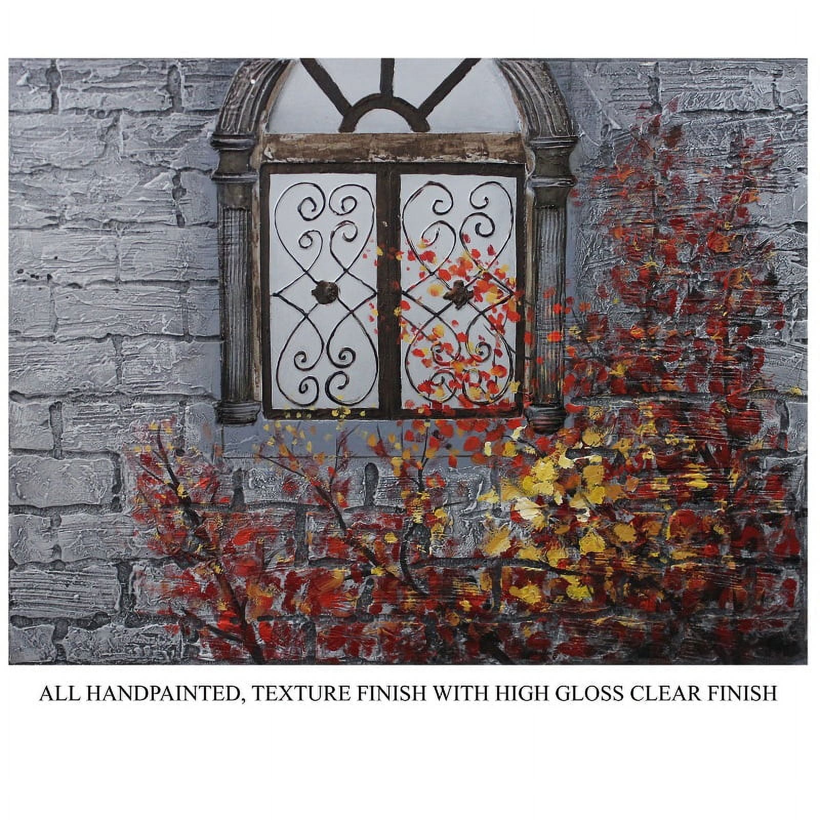 Enthralling Window Oil Painting by Entrada by Entrada - Walmart.com