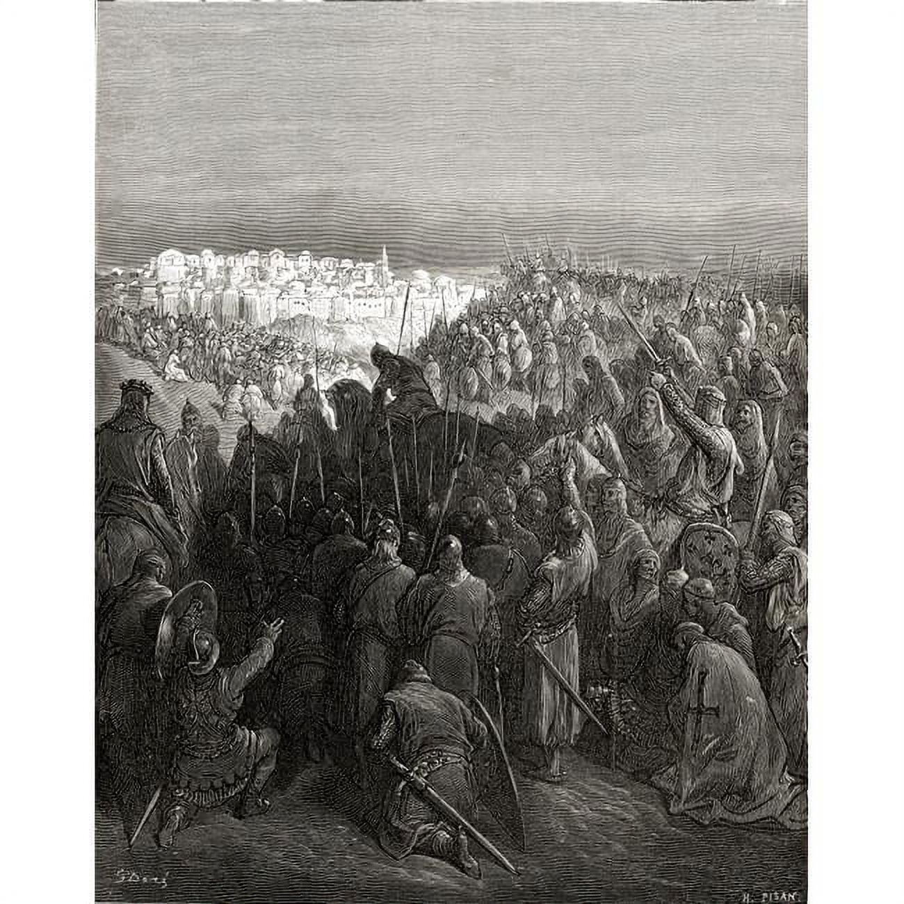 Enthusiasm of The Crusaders At The First View of Jerusalem First ...