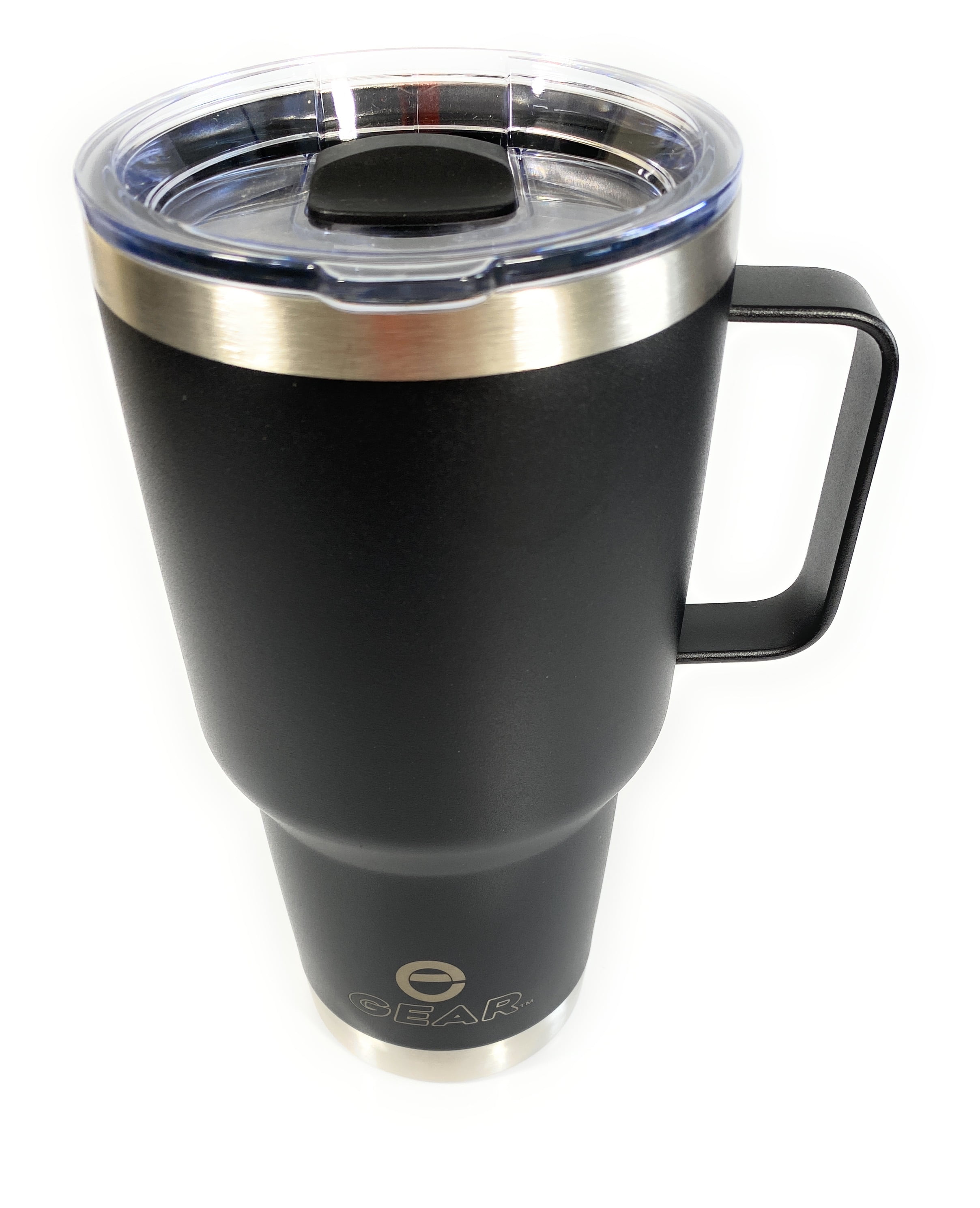 Enthusiast Gear 30 oz Tumbler with Magnetic Slider Lid and Handle ...