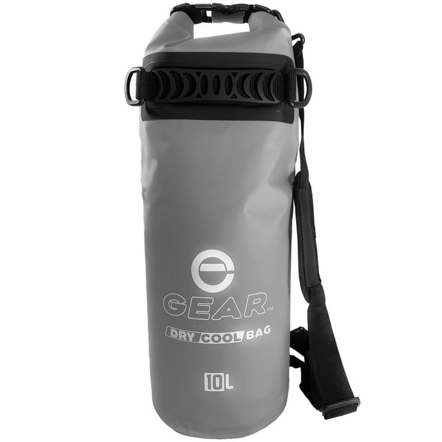 Enthusiast Gear Dry Bag Cooler - Roll Top, Insulated, Leak Proof, Collapsible, Waterproof - 10L ...