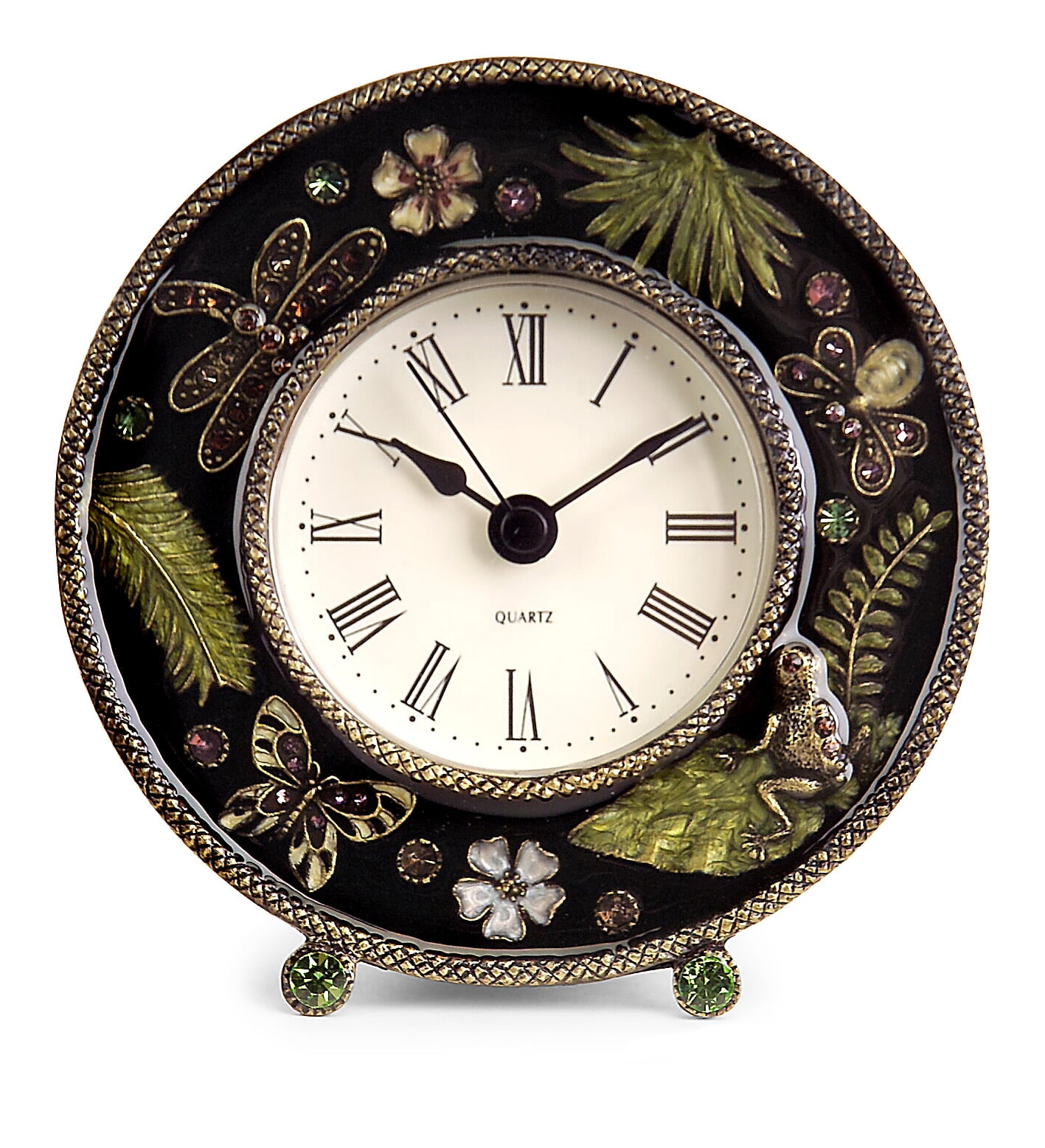 Enticing Jeweled Desk Clock - Walmart.com