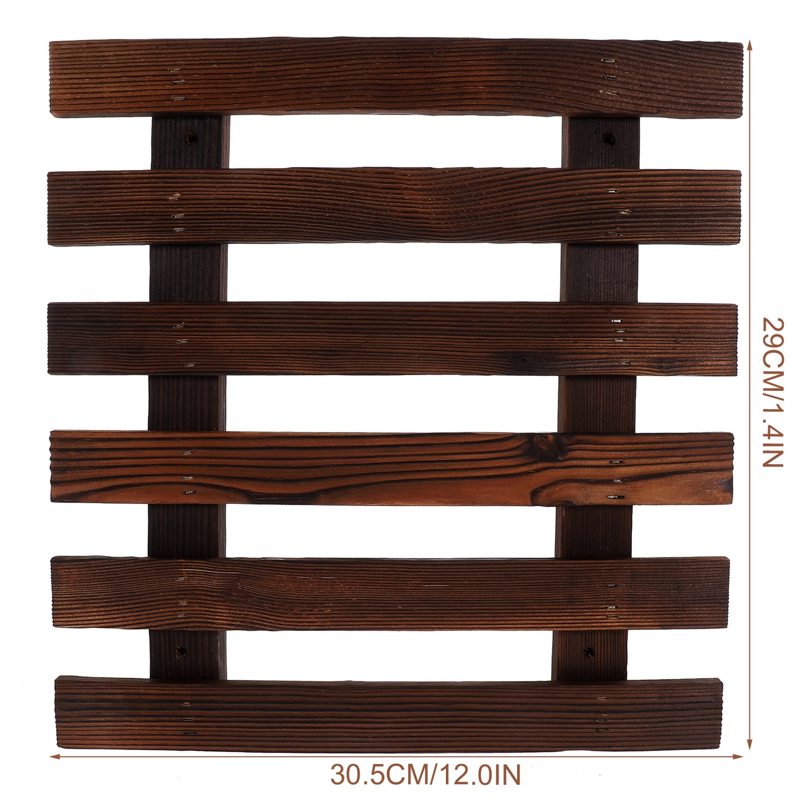 Entireivity 1 Set of Balcony Planter Ladder Wood Ladder Wood Rack ...